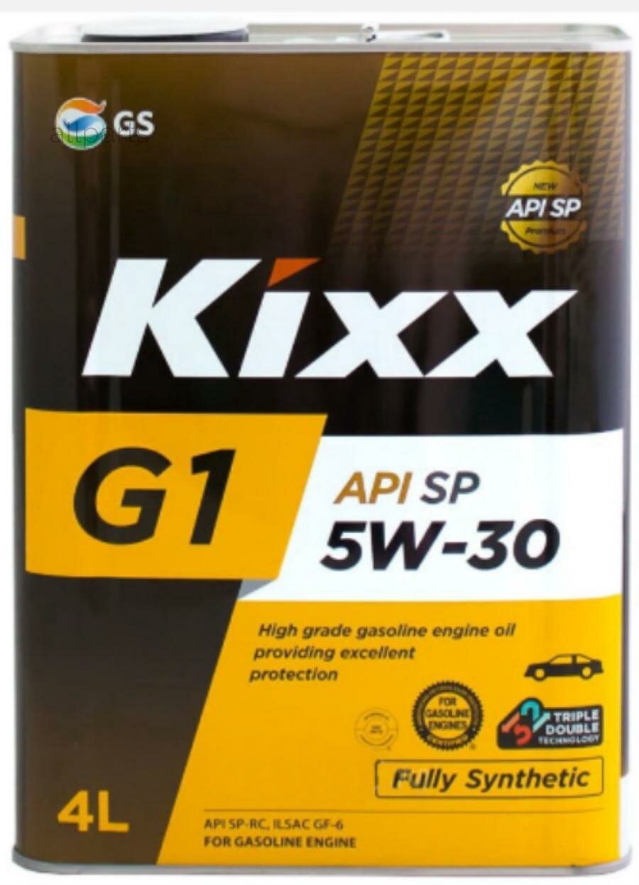 KIXX L215344TE1 Масло моторное 5W30 KIXX 4л синтетика G1 API SP ILSAC GF-6A
