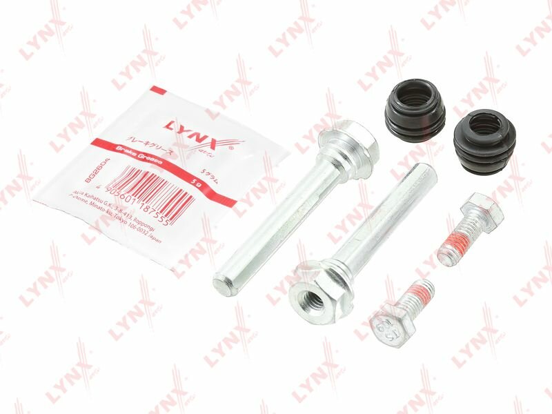 LYNXauto Ремкомплект направляющих тормозного суппорта переднего для HONDA CIVIC VIII Hatchback (FN, FK) 1.8 (FN1, FK2) 09.2005 - HONDA CIVIC VIII Saloon (FD, FA) 1.3 Hybrid (FA3, FD3) 01.2006 -