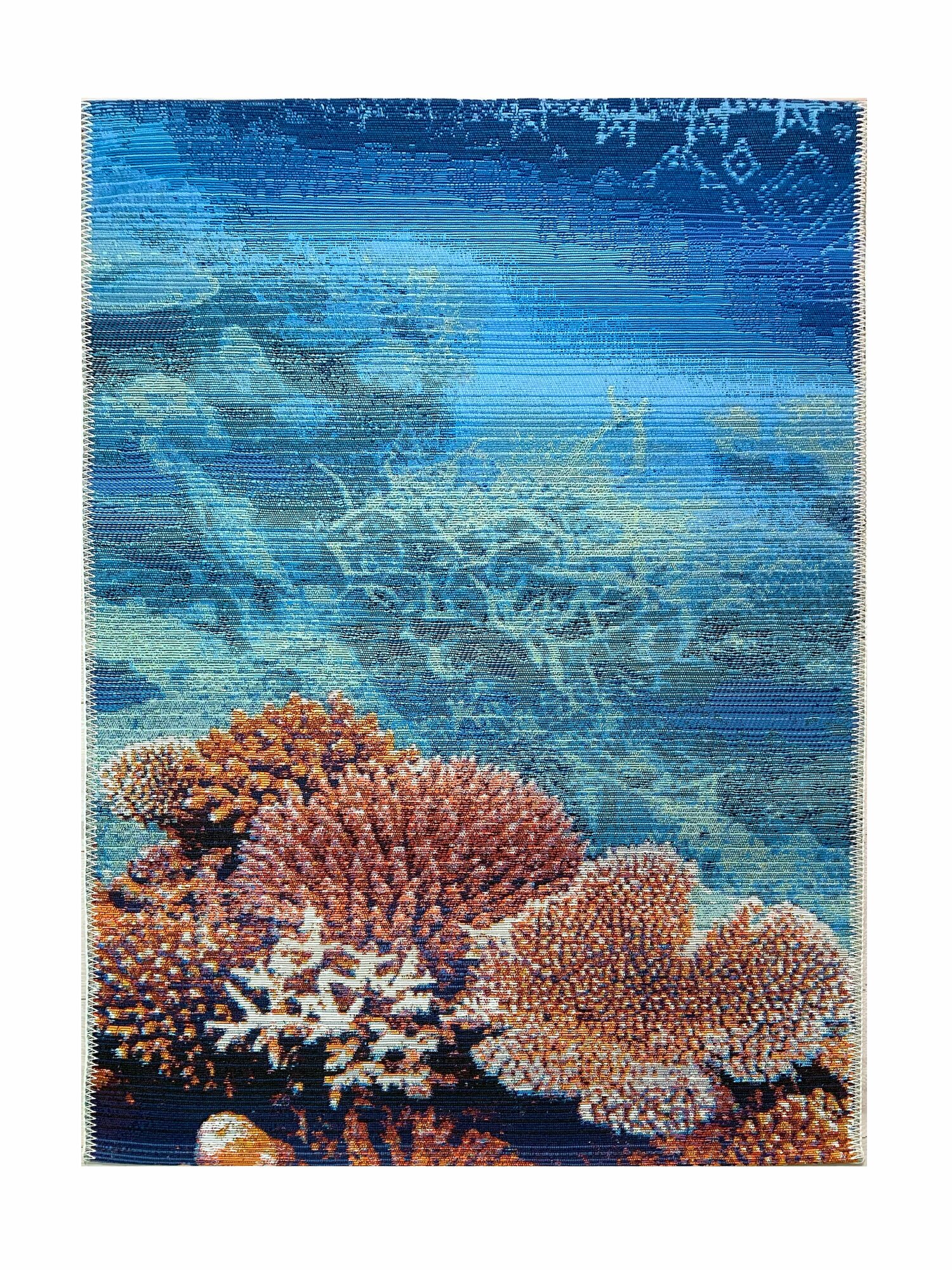 Безворсовый ковёр Египет Медитерранеан 46 Х размер 110х170