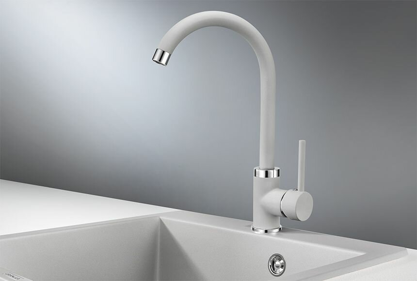 2125, сланец, Смеситель Кухонный