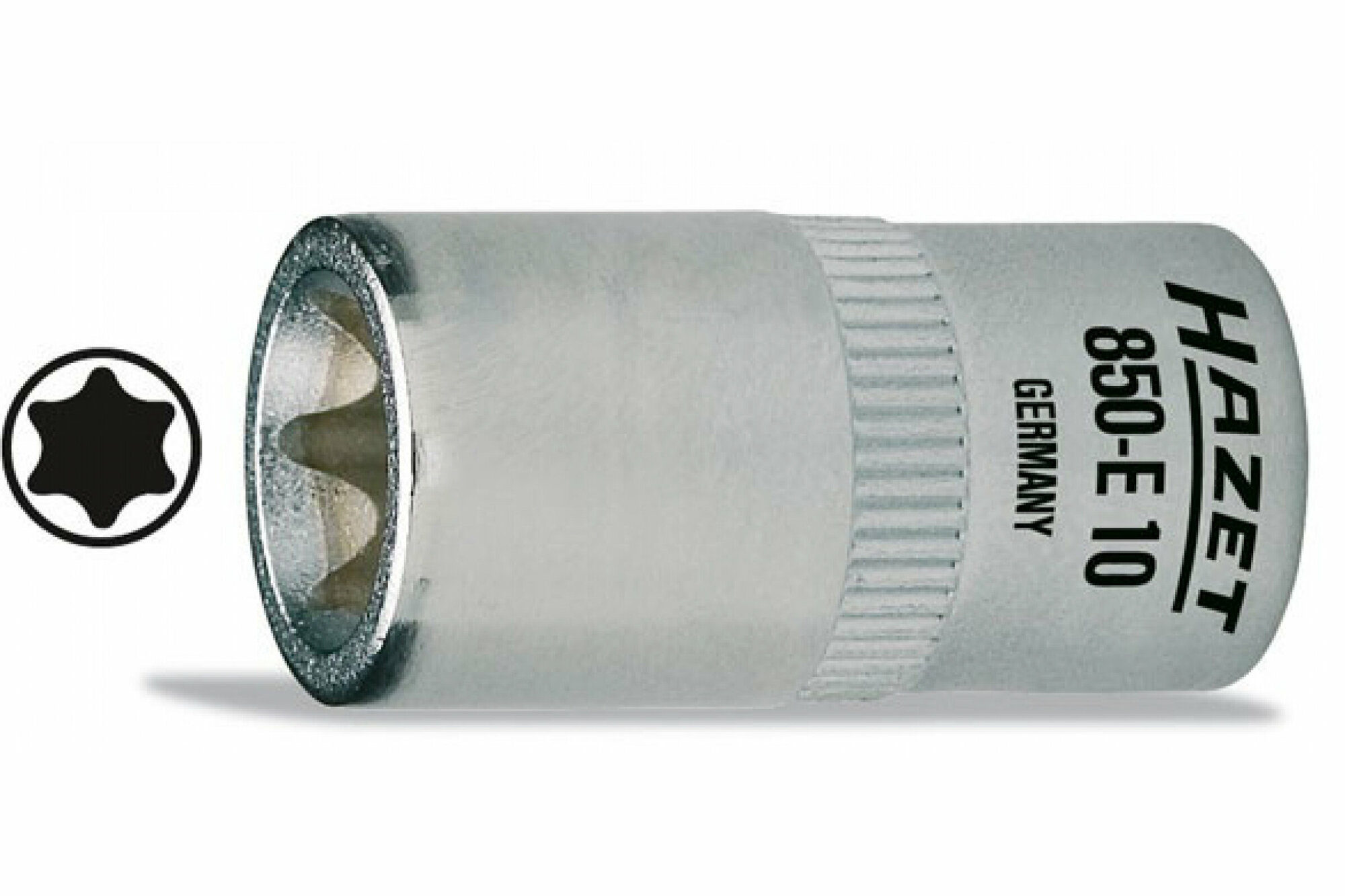 Торцевая головка 1/4 ударная с профилем TORX T10 Hazet 850S-E10