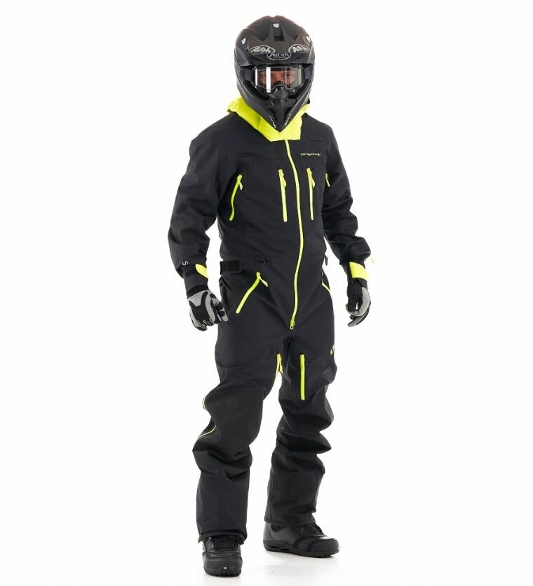 Комбинезон Dragonfly SuperLight 3L MAN Black-Yellow Fluo S