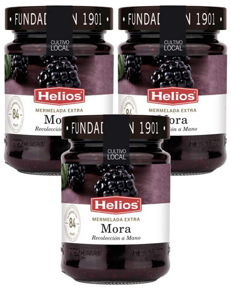 Конфитюр Helios из ежевики Extra 340 гр. - 3 шт.