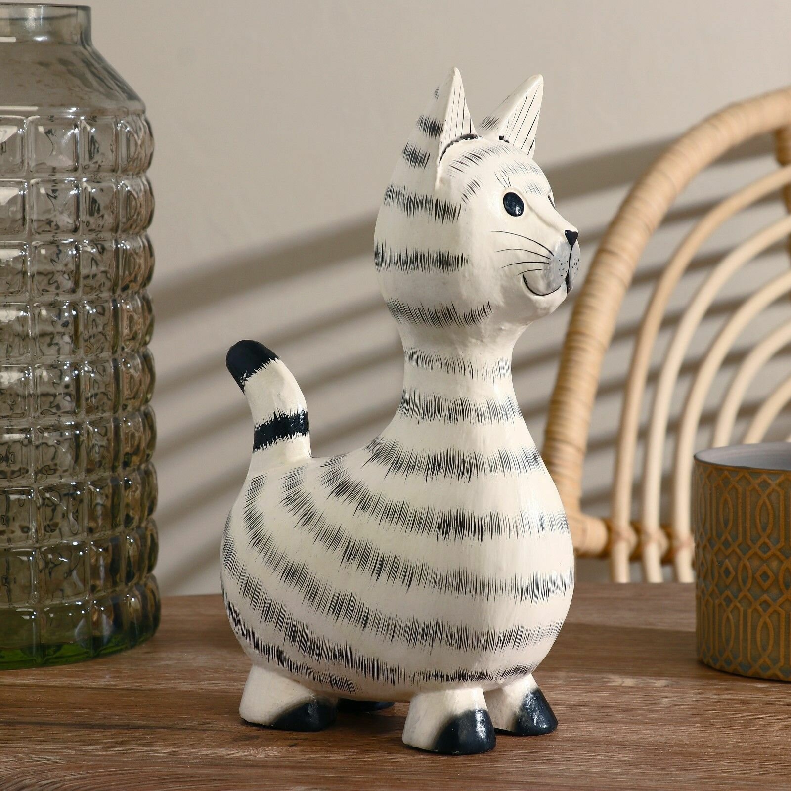 Сувенир дерево 'Кошечка' 15 х 25 х 8 см