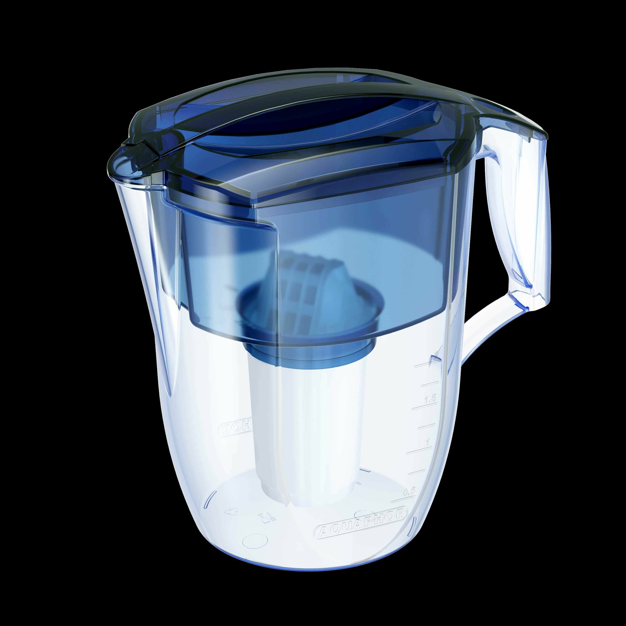 Фильтр-кувшин «Аквафор-Гарри», 3,9 л, цвет синий, материал пластик