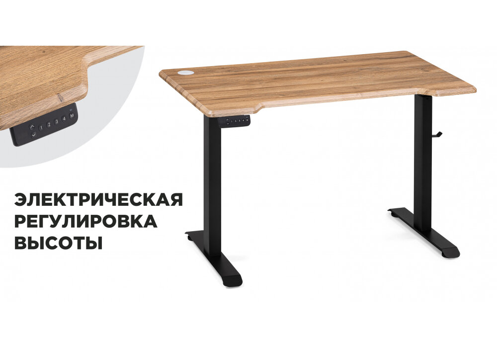 Офисный стол для компьютера с отверстием для проводов — купить по ...