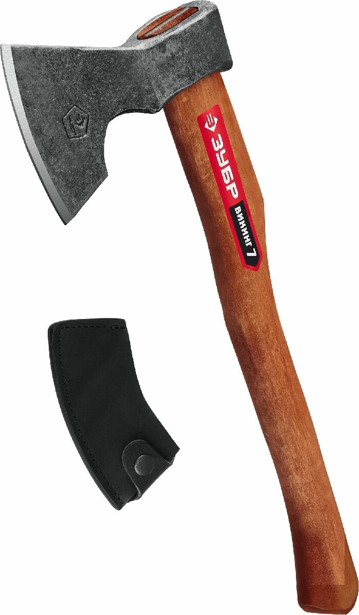 Универсальный кованый топор ЗУБР ВИКИНГ-7 700/950 г 400 мм для рубки колки и тески древесины
