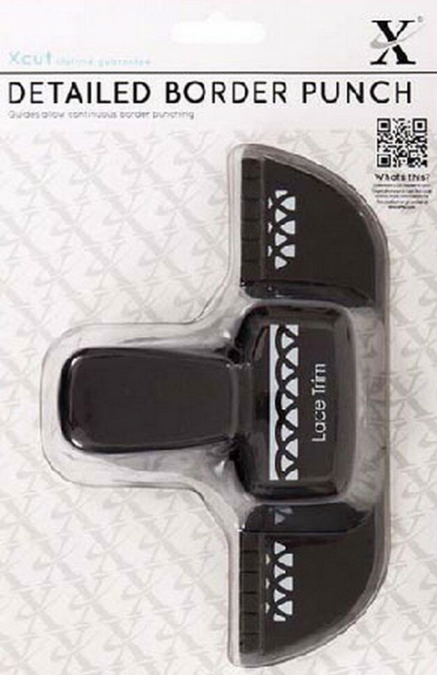 Docrafts XCU257104 Дырокол фигурный, цвет Черный