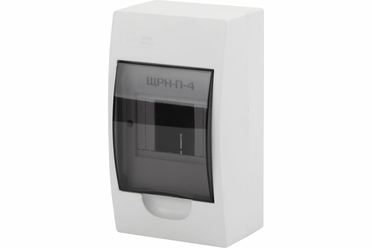 ЭРА SIMPLE навесной бокс ЩРН-П-4 модуля из пластика IP41 B0041521 для щитов