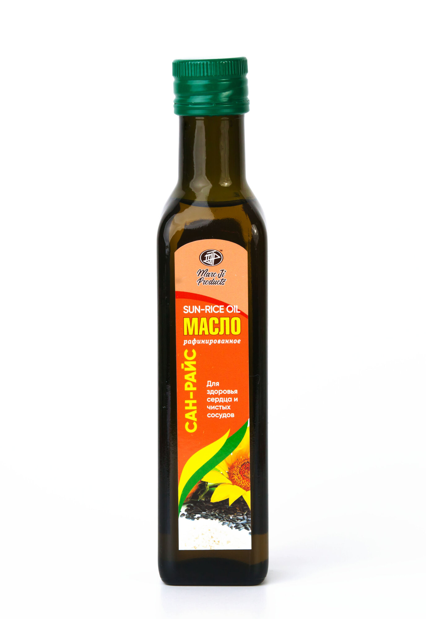 Сан-Райс пищевое рафинированное масло / Sun-Rice Oil / 250 мл / стекло / Marc Ji Products®