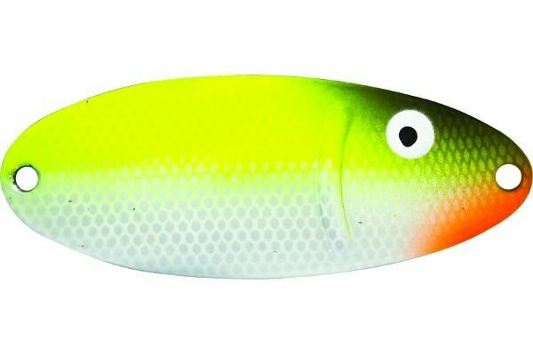 Блесна колеблющаяся для рыбалки Mister Cro черноспинка, 65/21 Lemon, 3 штуки