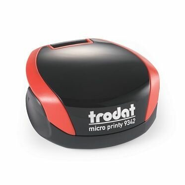 Trodat Micro Printy 9342 карманная оснастка для печати диам. 42 мм красная