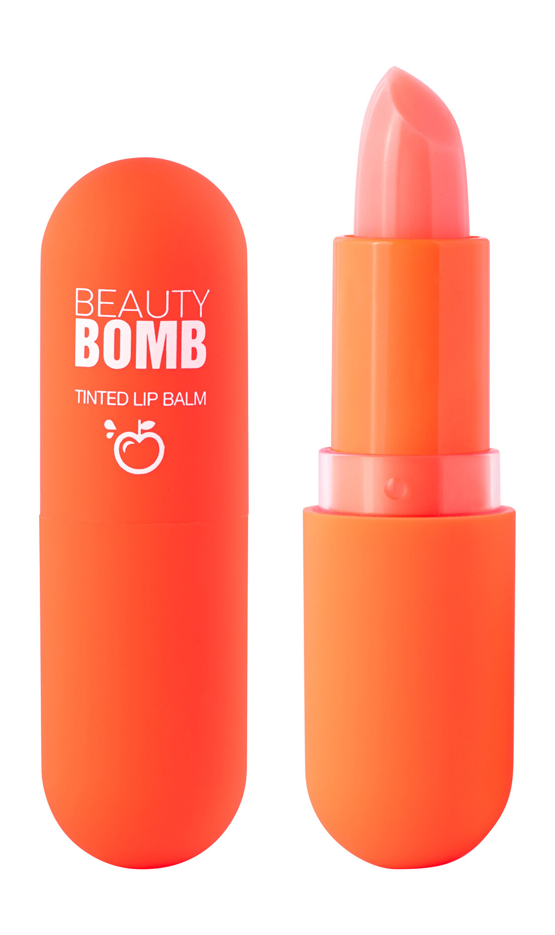 BEAUTY BOMB Бальзам для губ Tinted Lip Balm, 3 г, 02 Тутти-Фрутти