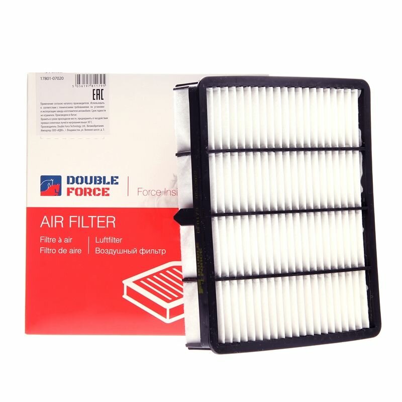 Фильтр воздушный DOUBLE FORCE арт. DFA173 A173 TOYOTA: CROWN GS151, 1GFE 2000 08.95 08.98, CROWN JZS15