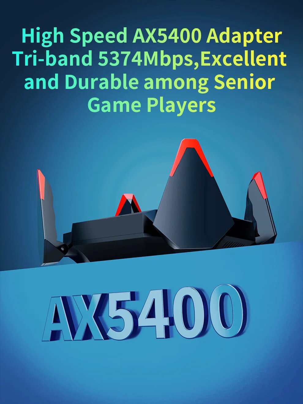 Comfast AX5400 WiFi 6E USB адаптер — фото 1