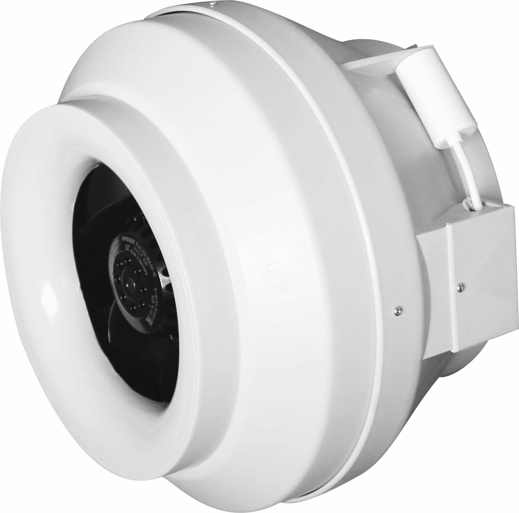 Вентилятор канальный пластиковый CYCLONE 250 D250