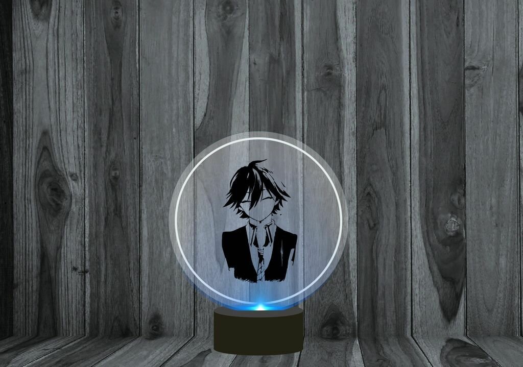 3D светильник, ночник Великий из Бродячих Псов, Bungou Stray Dogs №1