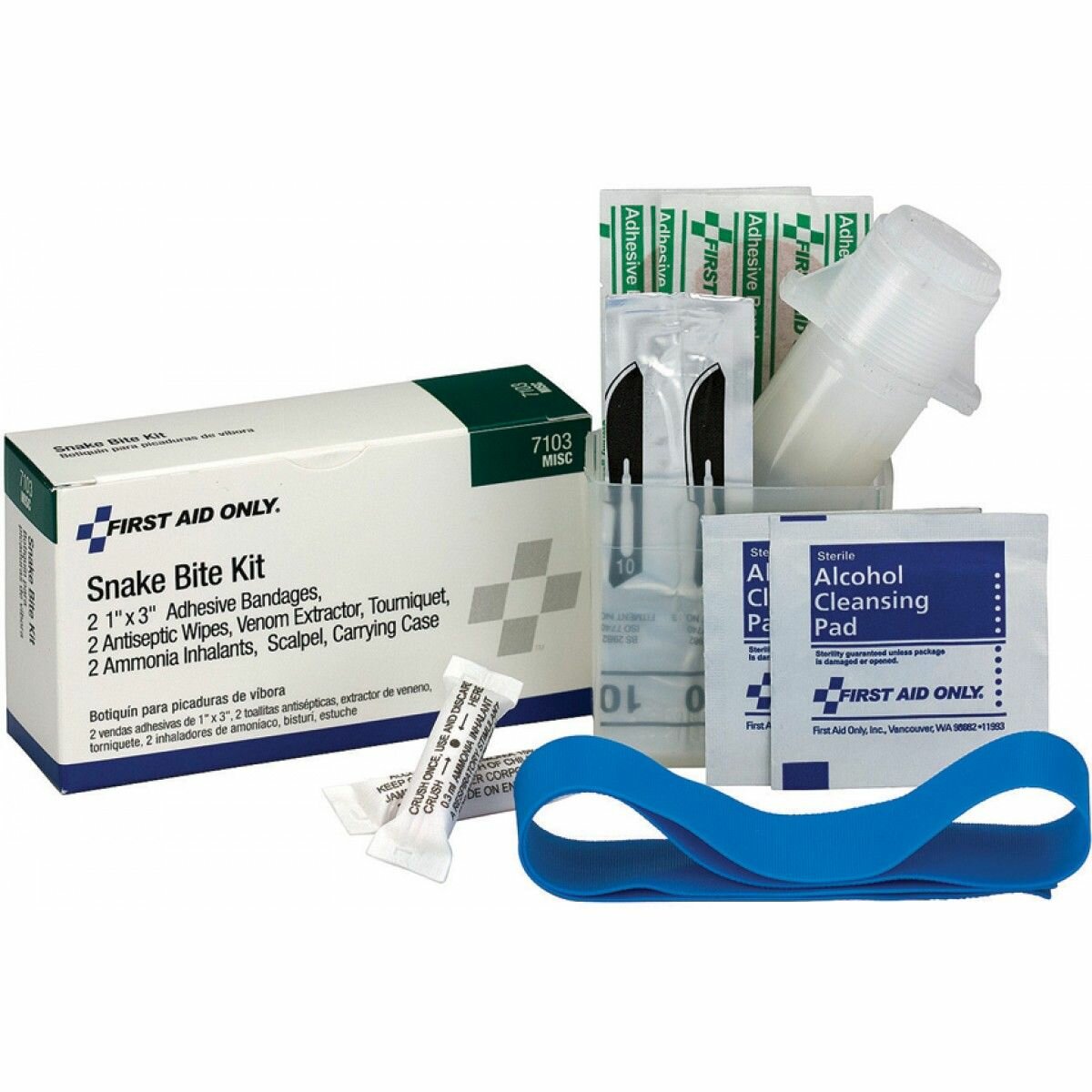 Аптечка-набор первой помощи при укусах змей First Aid Only Snake Bite Kit