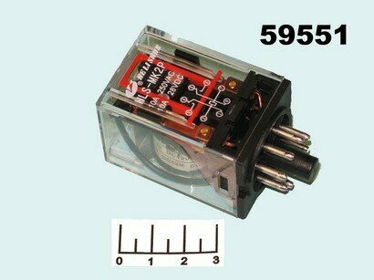 Реле =12V 10A/250V HLS-MK2P