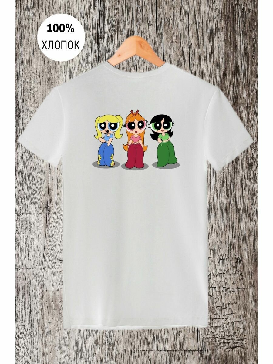 Футболка суперкрошки powerpuff girls персонаж