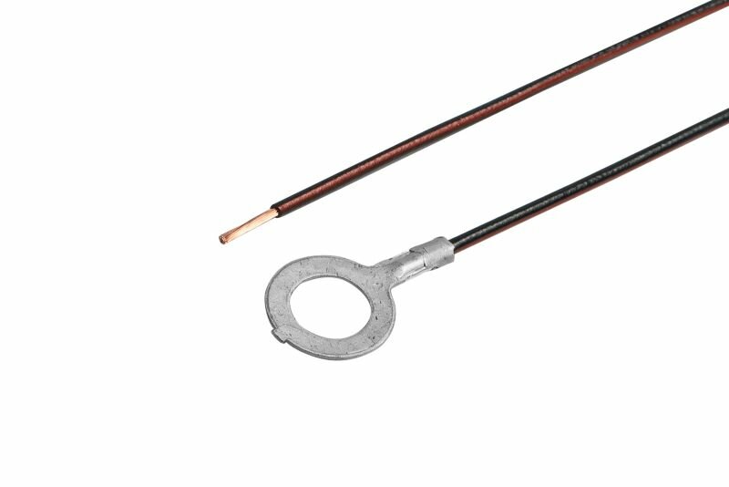 CARGEN Клемма кольцевая 5 шт. 10,3 мм с проводом 1,0 мм2 / Контакт кольцевой 10.3 / OEM 45.7373.8531