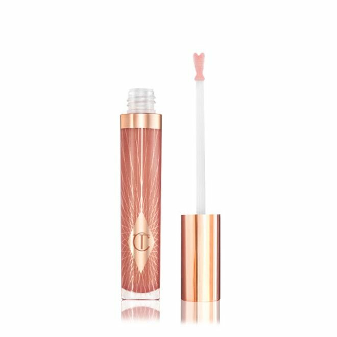 Укрепляющий коллагеновый блеск для губ Charlotte Tilbury COLLAGEN LIP BATH collagen enhanced lip plumping effect PEACHY PLUMP 7.9ml