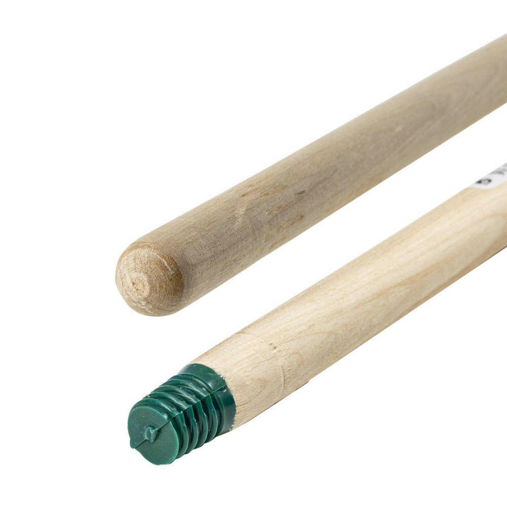 Черенок для уборочного инвентаря 120 см, деревянный, еврорезьба, универсальный, LAIMA EXPERT, 601829, 1 шт