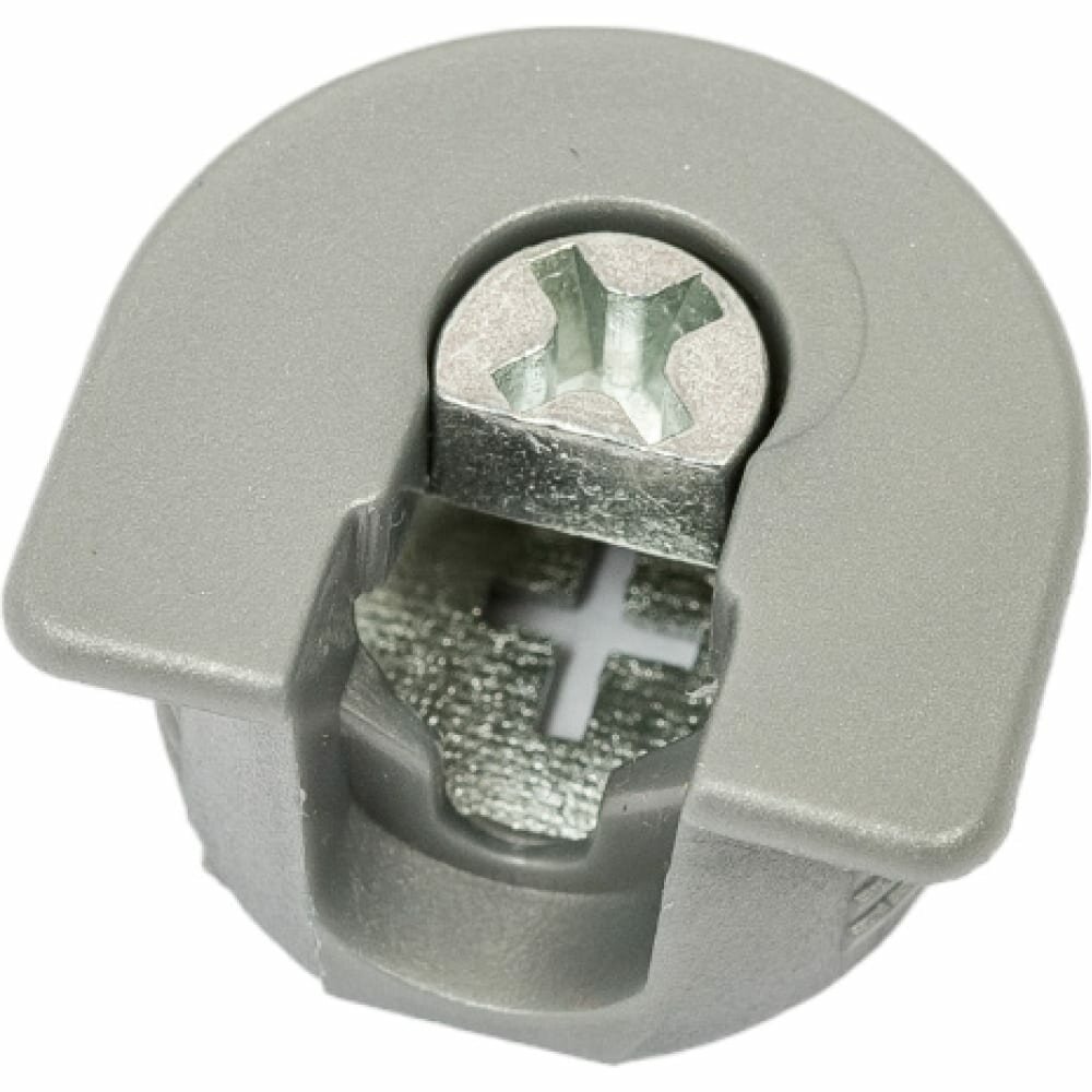 Эксцентриковая стяжка Tech-Krep/Zitar серая D20 мм 2 шт. пакет 153887