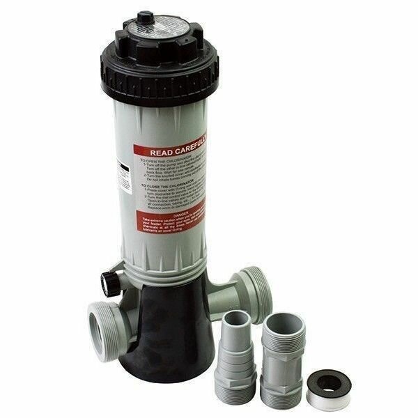 Полуавтоматический дозатор хлора, inline,1 1/2" , загрузка 1,9 кг/PACI-001/