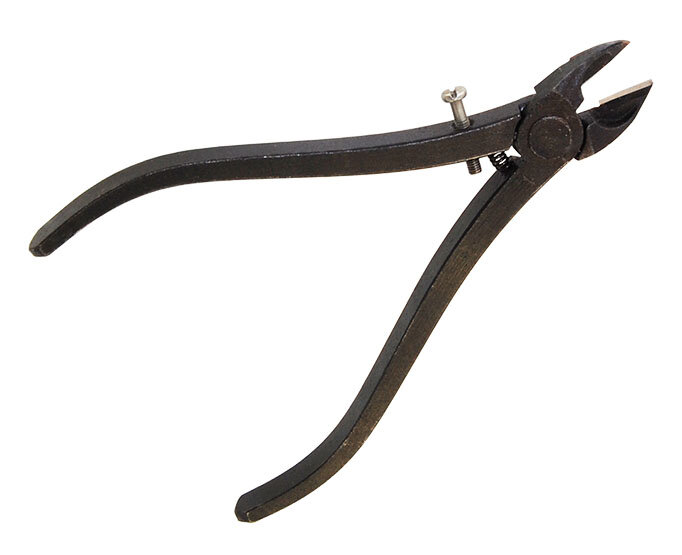 ИН-0009 кусачки боковые косые с витой пружиной и упором