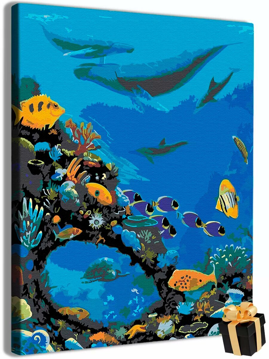Картина по номерам море