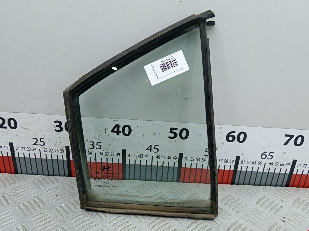 Стекло двери задней правой (форточка) Hyundai Accent 3 834271E010 арт. 2094104