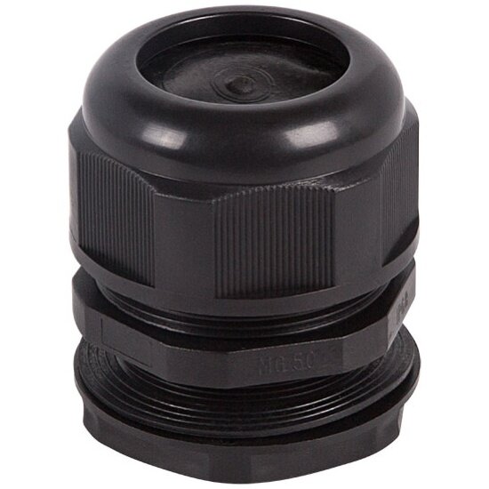 Кабельный ввод Rexant MG-40 (30-24 мм), черный, 12 штук
