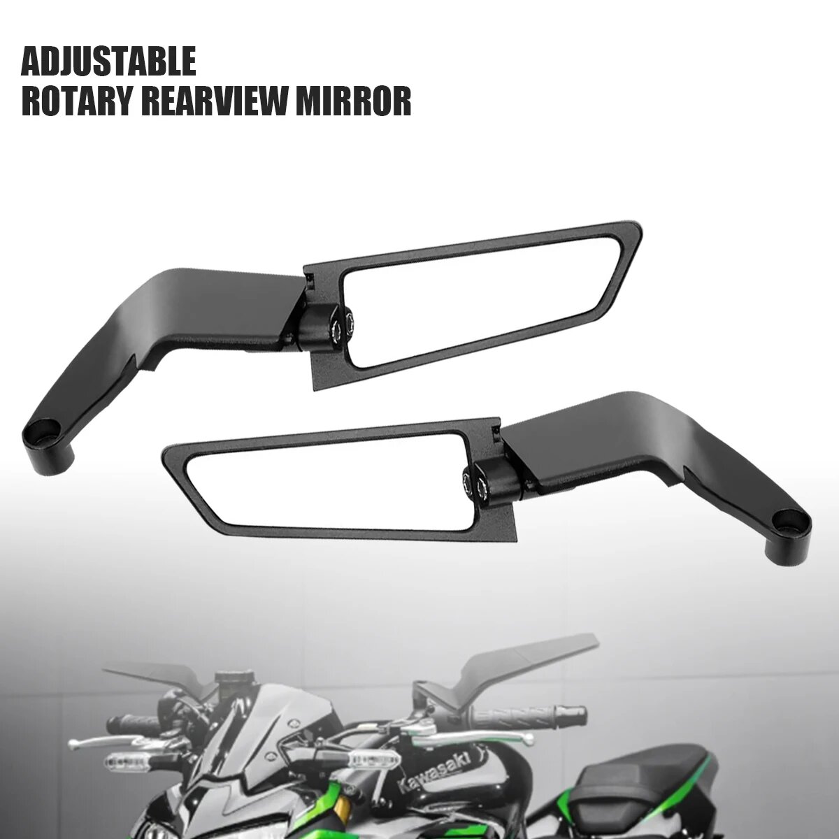 Скрытые Боковые Зеркала Stealth Winglets Для Мотоциклов