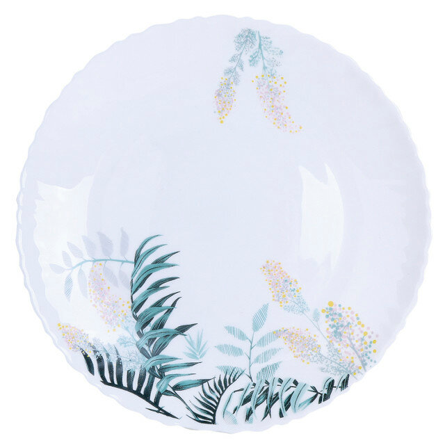 HOME COLLECTION Oasis тарелка обеденная 24 см стеклокерамика для сервировки стола