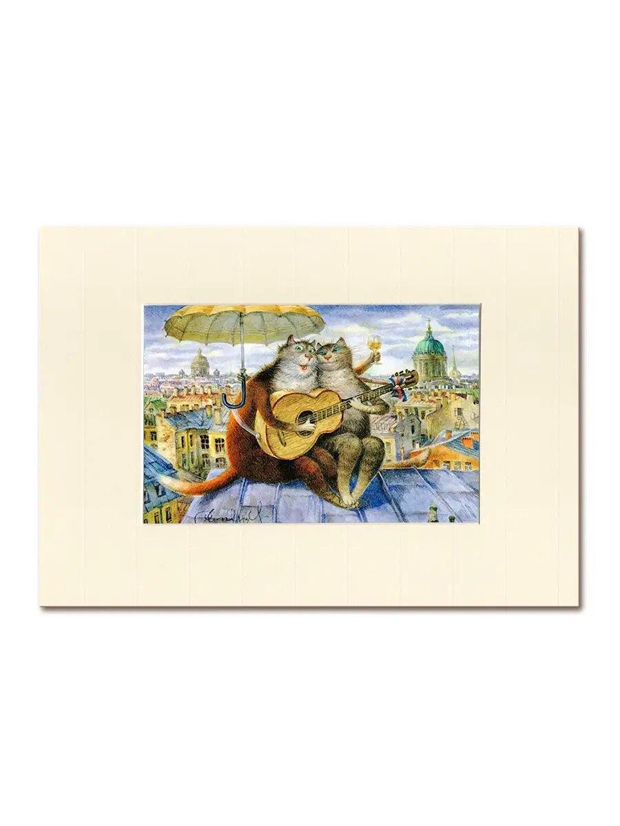 Постер с Питерскими котами