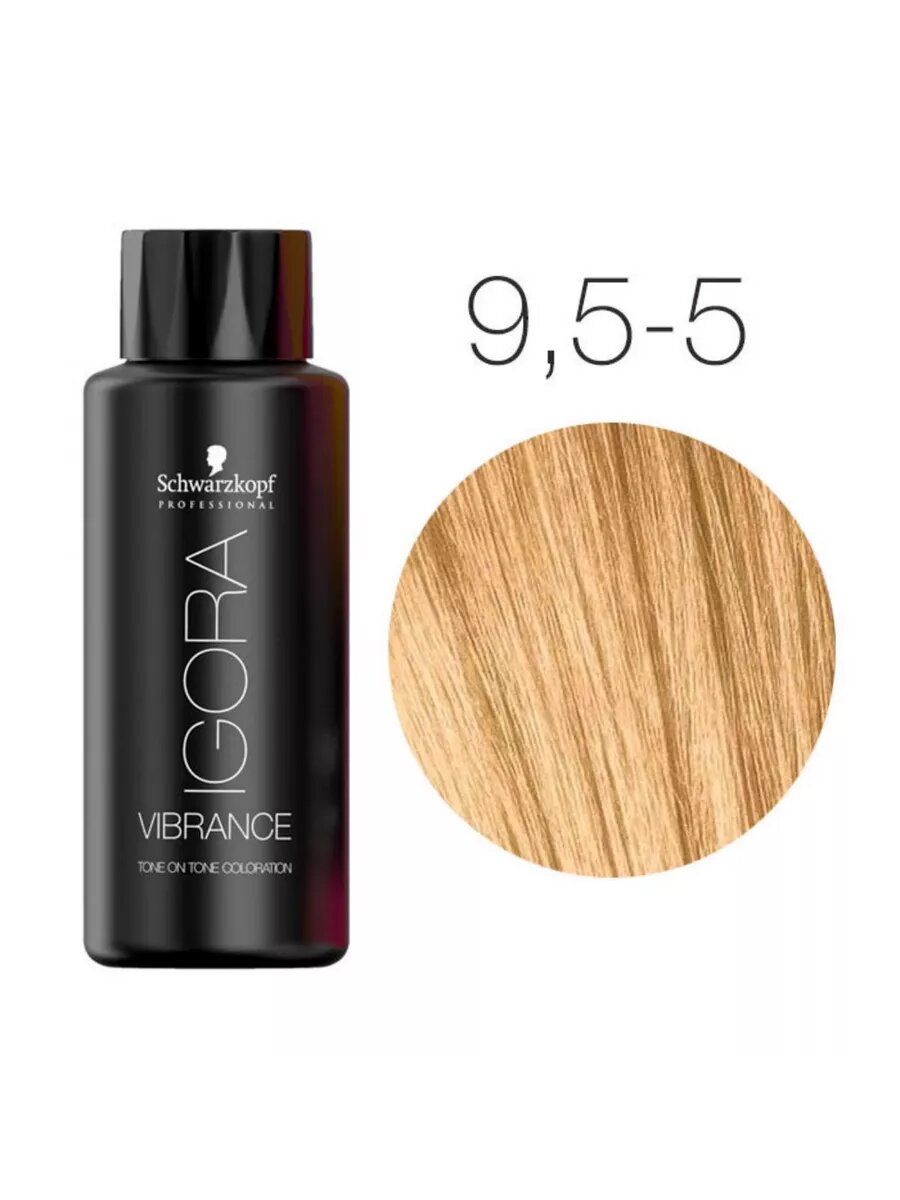 Schwarzkopf IGORA VIBRANCЕ 9,5-5 Краска для волос 60мл