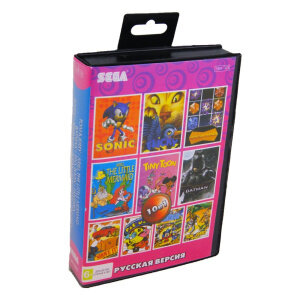 16 bit картридж 10 в 1 SEGA / картридж для Сеги 16 бит
