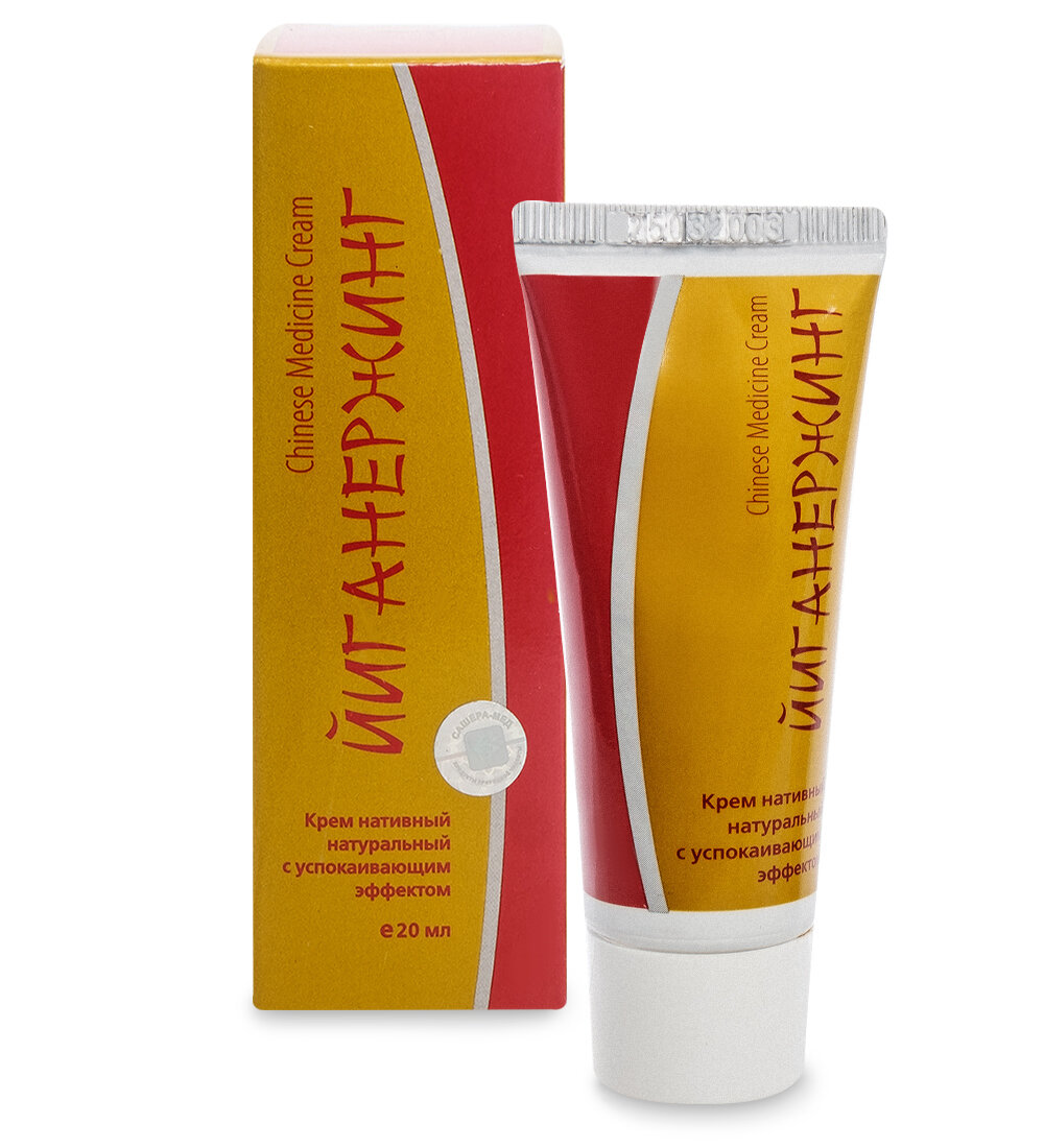 Йиганержинг крем при воспалительных, псориатических изменениях кожи