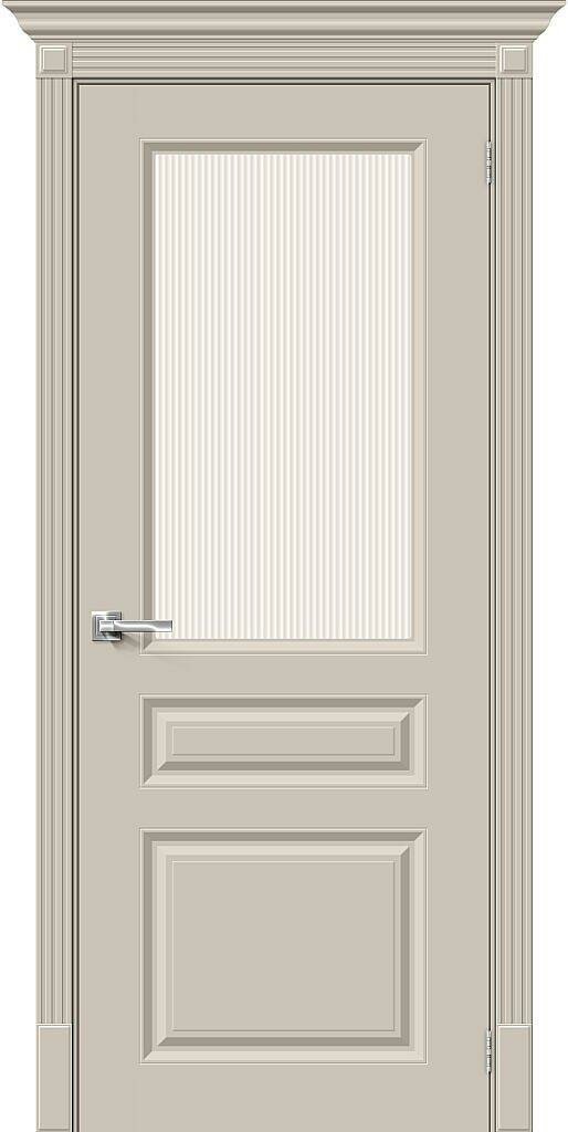 Комплект двери Скинни-151 Creamy Magic Moru Браво 200*70 +коробка и наличники