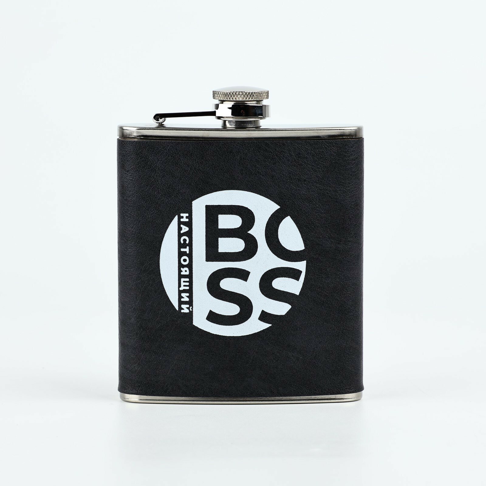 Фляжка «Настоящий BOSS», 210 мл