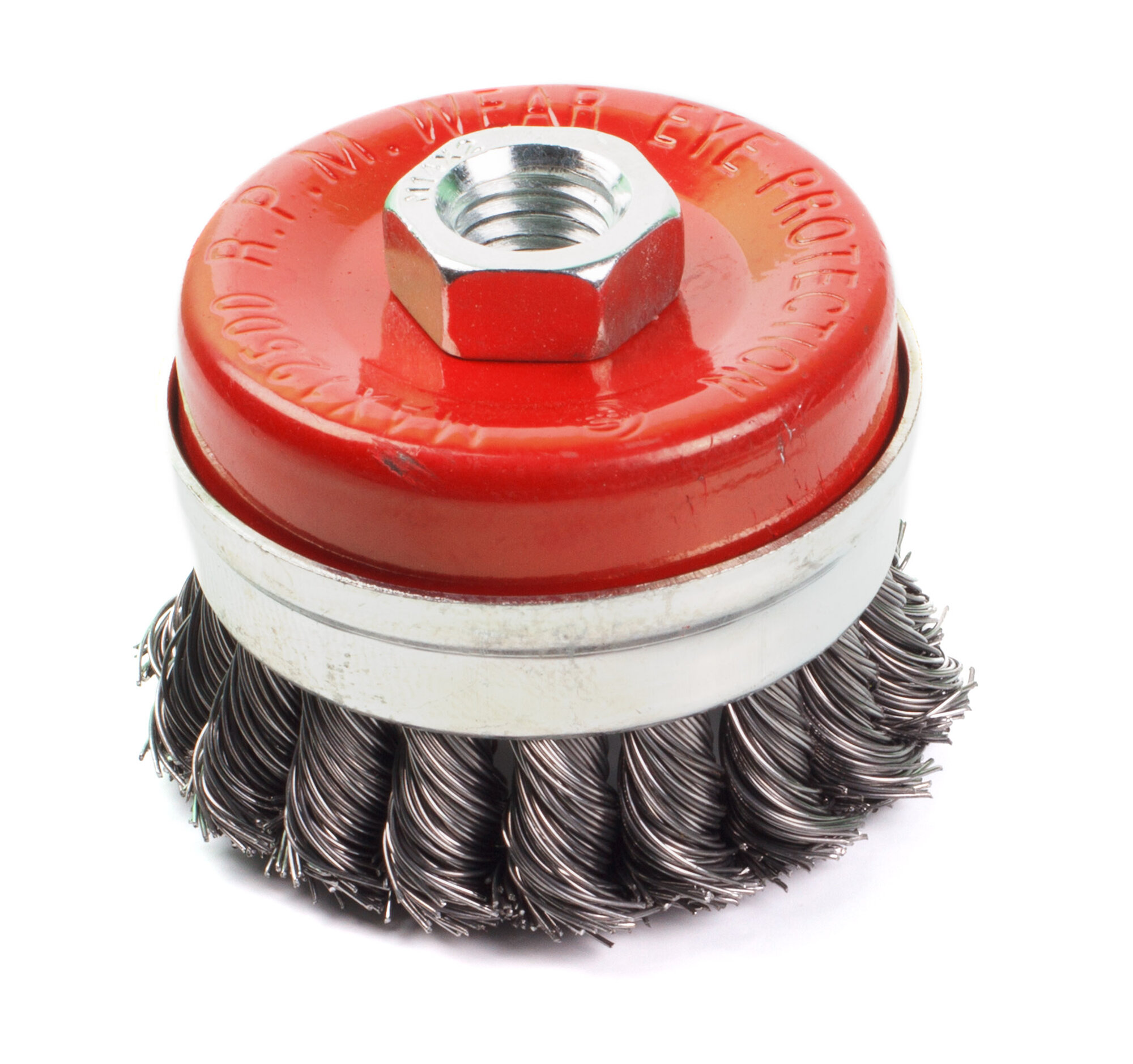 Щетка для ушм чашка на болгарку косичка 65 мм M14 усиленная GEPARD (GP0860-65)