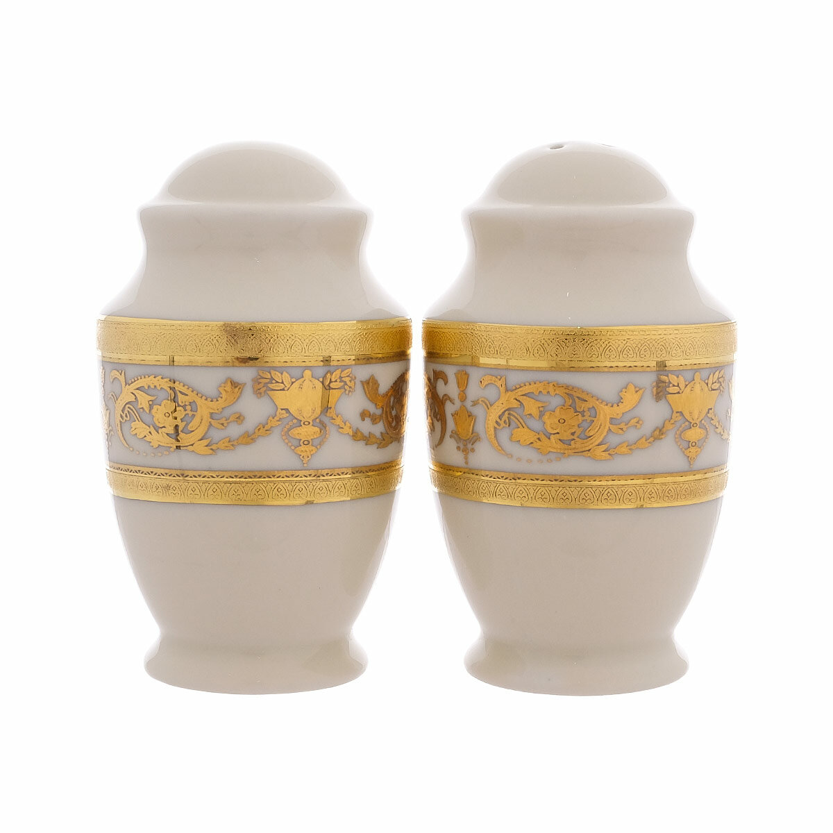 Соль/перец Falkenporzellan Imperial Cream Gold 2шт