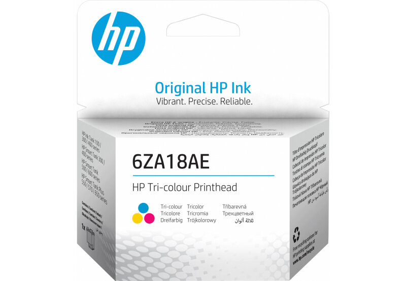 Печатающая головка HP 6ZA18AE многоцветный