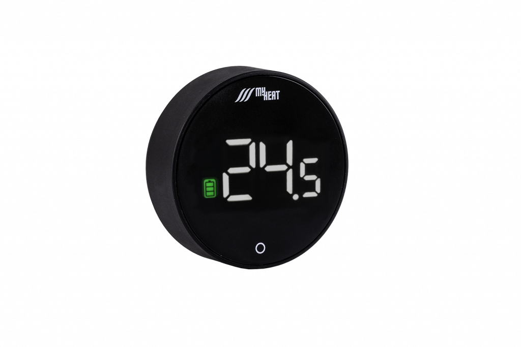 Комнатный термостат MyHEAT (черный)