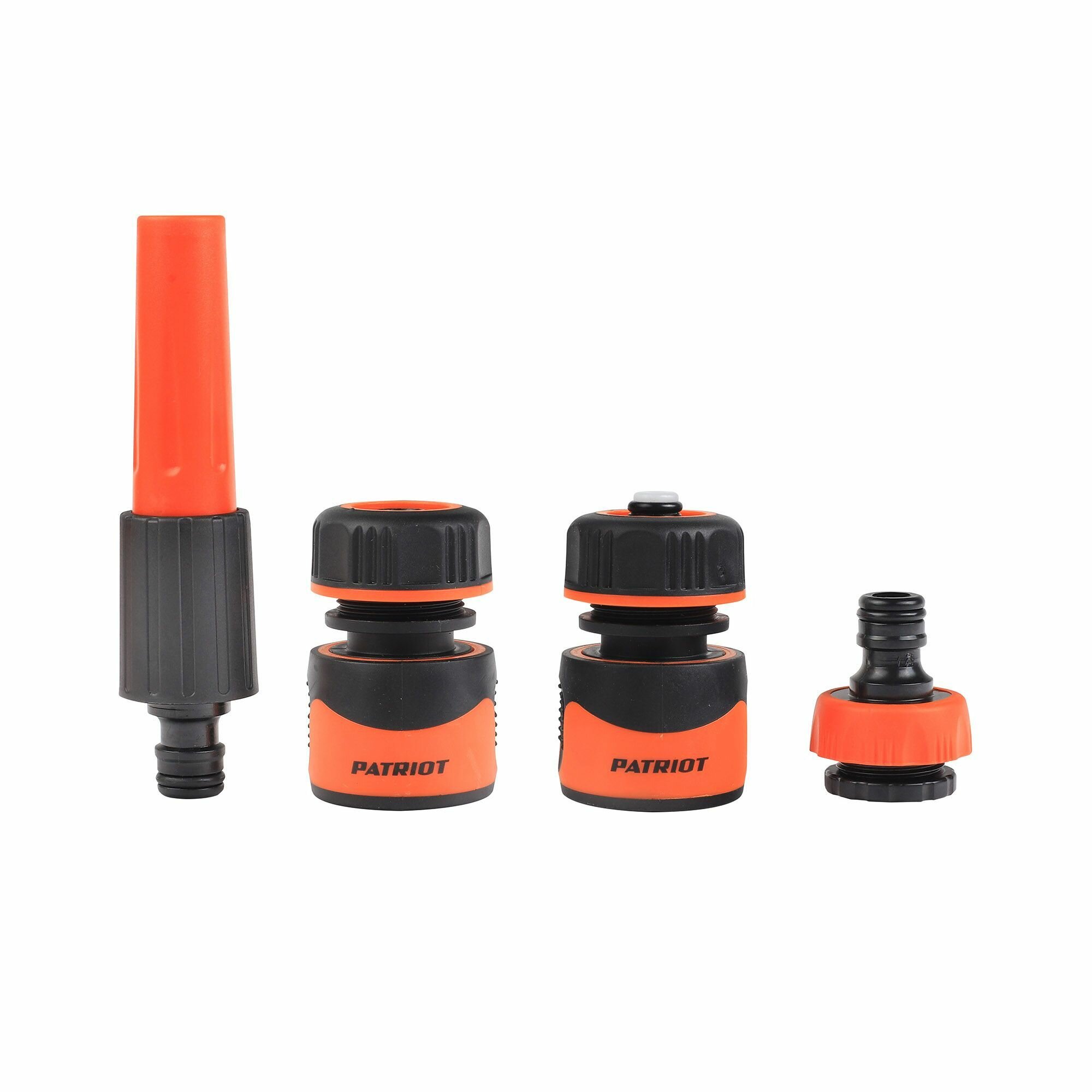 Набор для полива растений PATRIOT SNP 12, резьба 3/4", 1/2", пластик