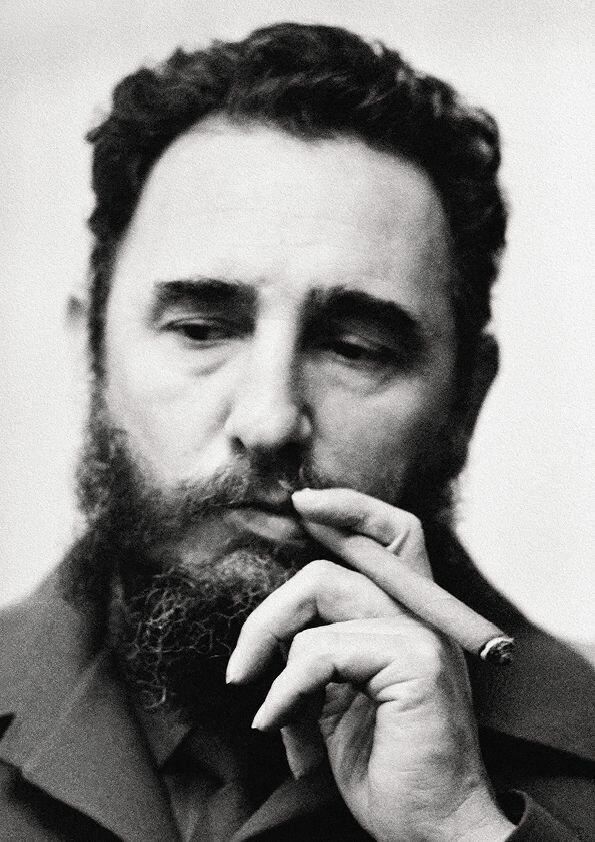 Постер. Фидель Кастро. Портрет. Формат А4.