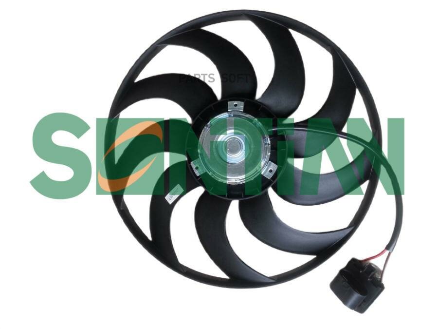 ZD168443 SONTIAN Крыльчатка с эл. мотором OPEL Astra J 1.6i / 1.6T / 1.8i / 1.4i / 1.4T 2010 -OPEL Zafira C 1.6i / 1.8