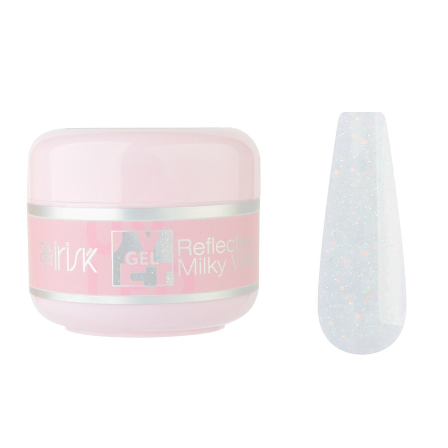Гель IRISK ABC Reflective - №24 Milky White, 15 мл