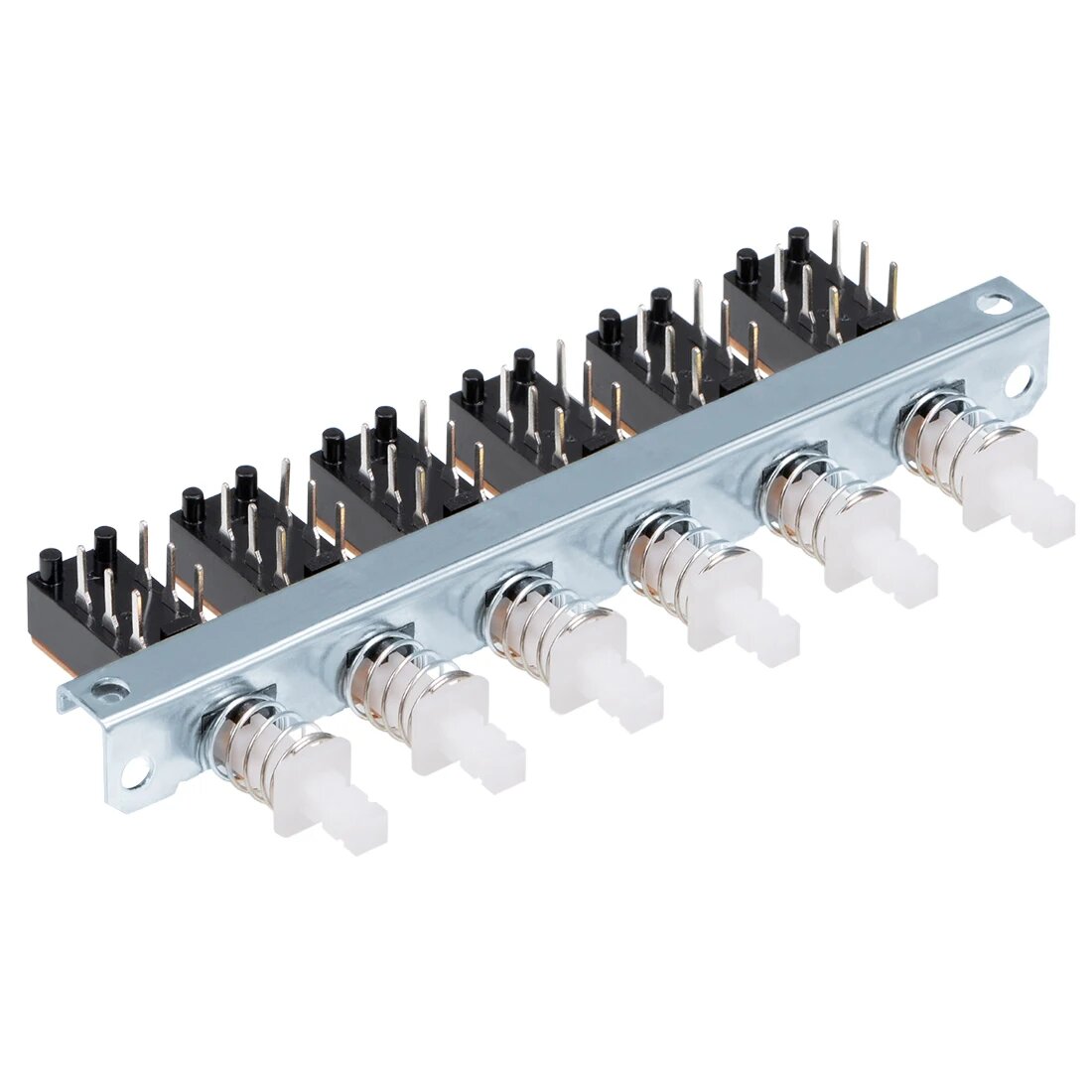 Переключатель UXCELL кнопочный пластиковый DPDT 6-контактный 4/6/8 рядный DPDT 6 Pin 6 Row